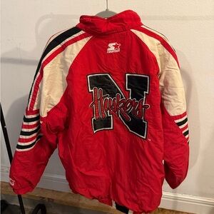 STARTER | Jackets & Coats | Vintage 9s Nebraska Huskers Starter Jacket ...